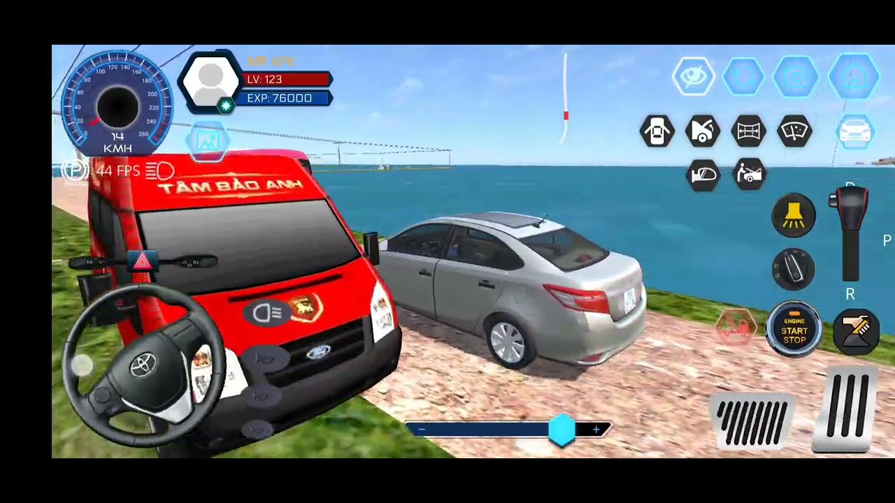 Car Simulator Vietnam 2021 - Toyota vios Long Realistic Car Drive in ...
