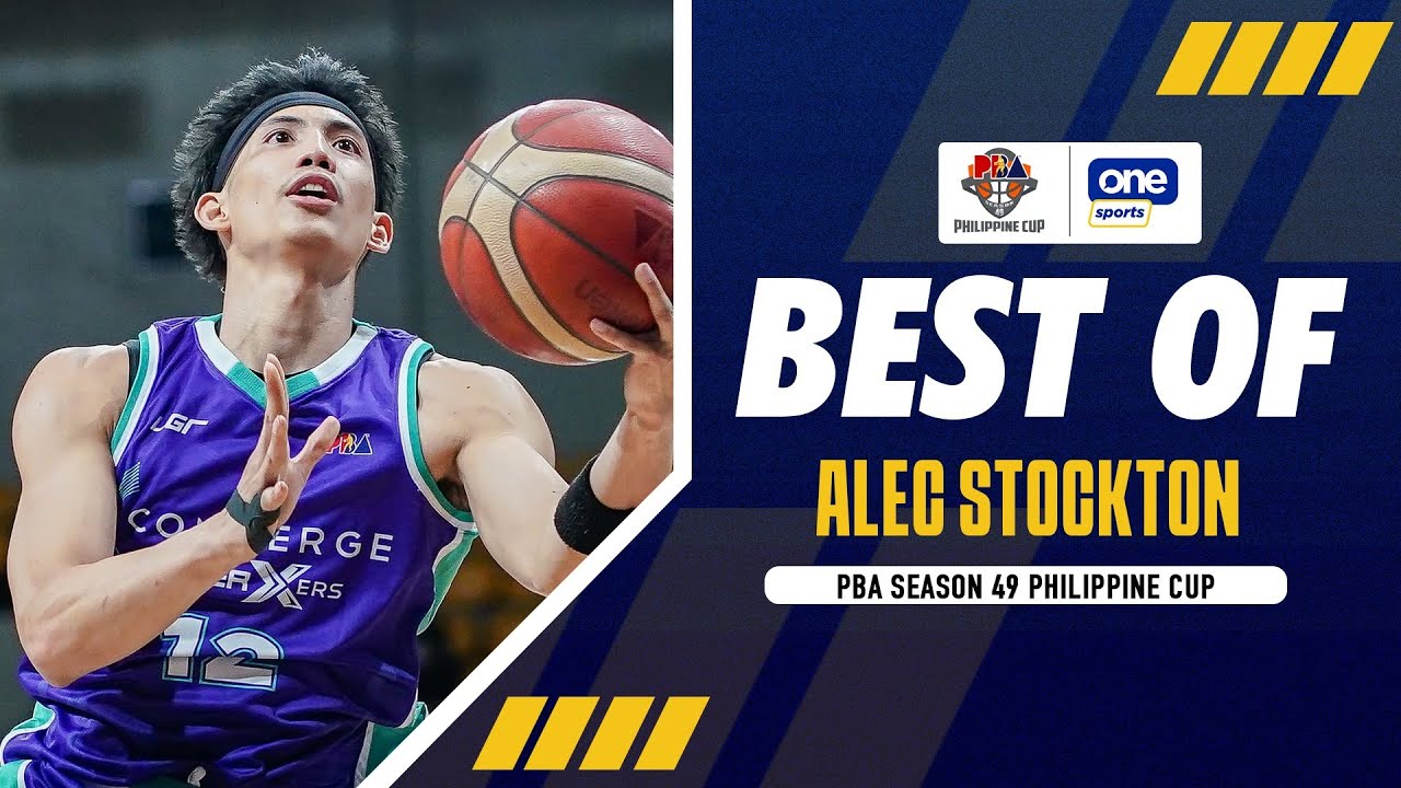 BEST OF ALEC STOCKTON | PBA SEASON 49 PHILIPPINE CUP | HIGHLIGHTS - YouTube
