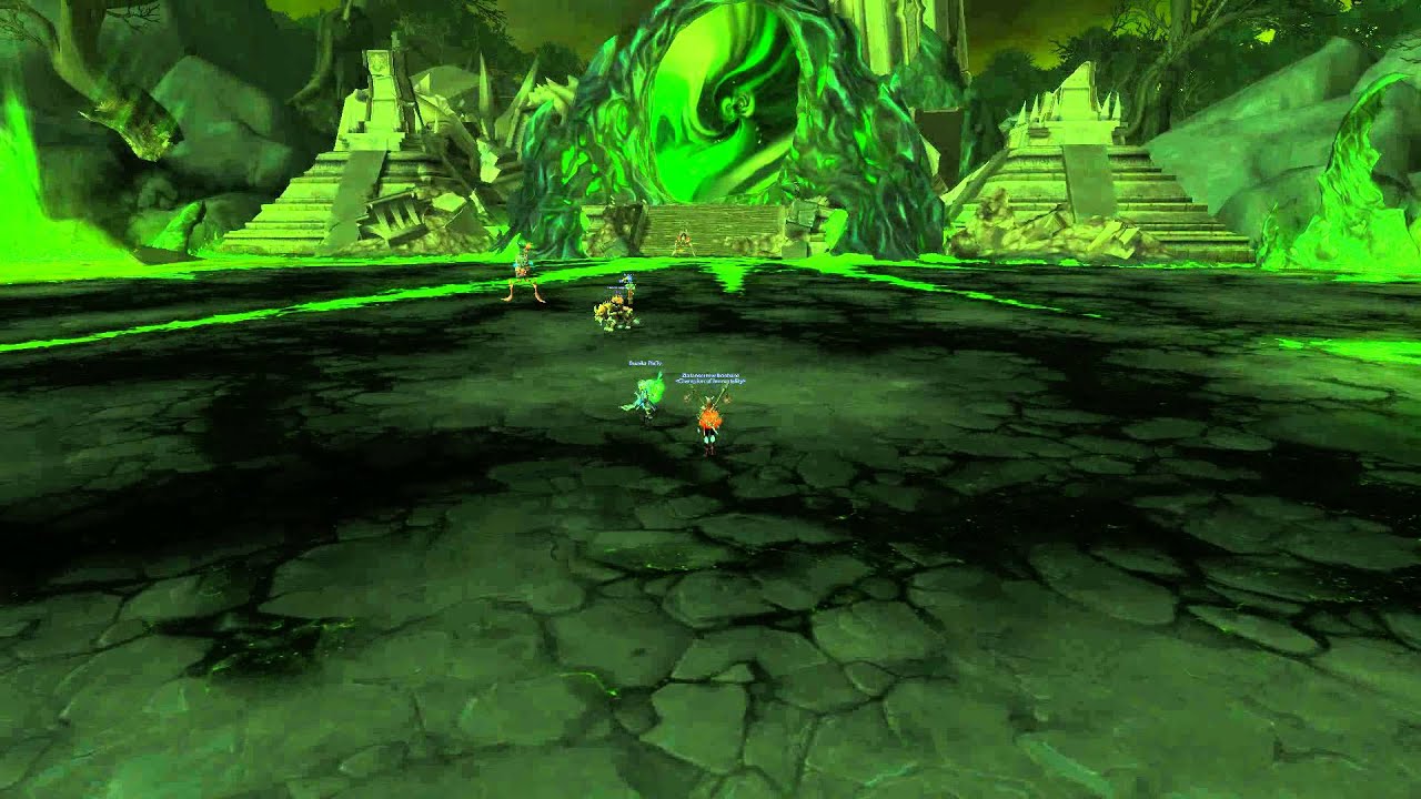 The Archimonde Boss Room in Hellfire Citadel - YouTube