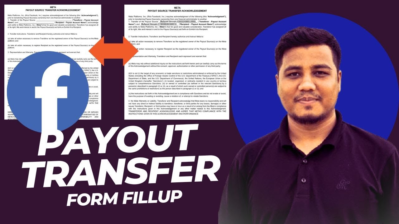 How to Change Facebook Payout Account Form 2025 | Transfer Facebook ...
