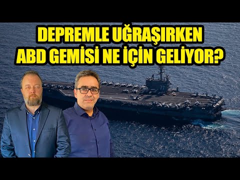 DEPREM BÖLGESİNDE HIRSIZLAR! ABD GEMİSİ NEDEN GELİYOR?