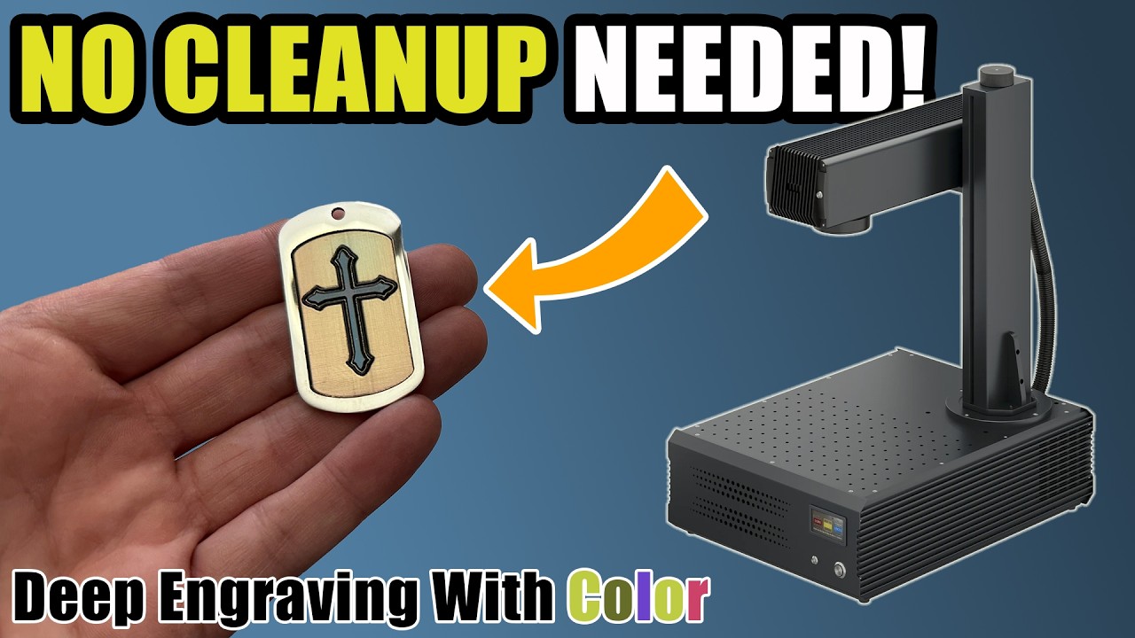 Deep Engrave with Color LIKE A PRO! (No Cleanup Necessary) - Full ...