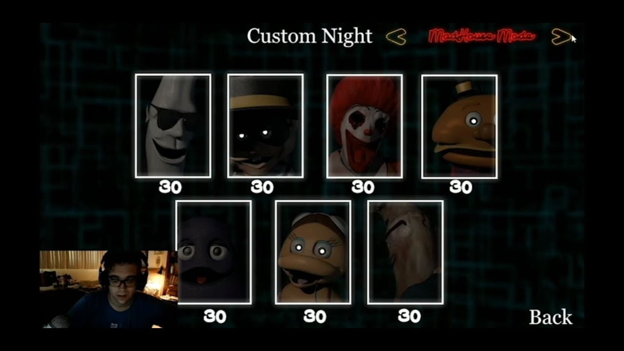 Five Nights With Mac Tonight Remastered Madness Mode BEAT Short Version ...