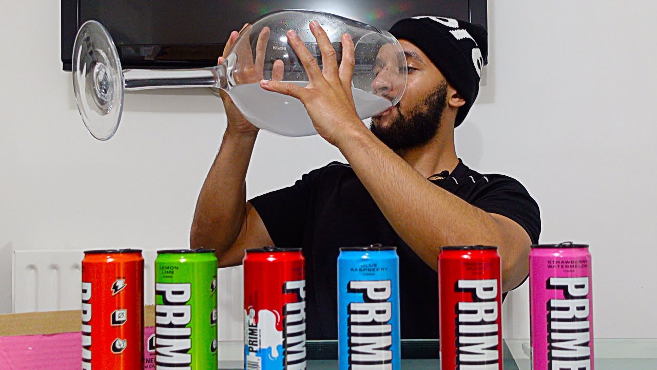 MIXING EVERY PRIME ENERGY DRINK TOGETHER | BEST & WORST REVIEW - YouTube
