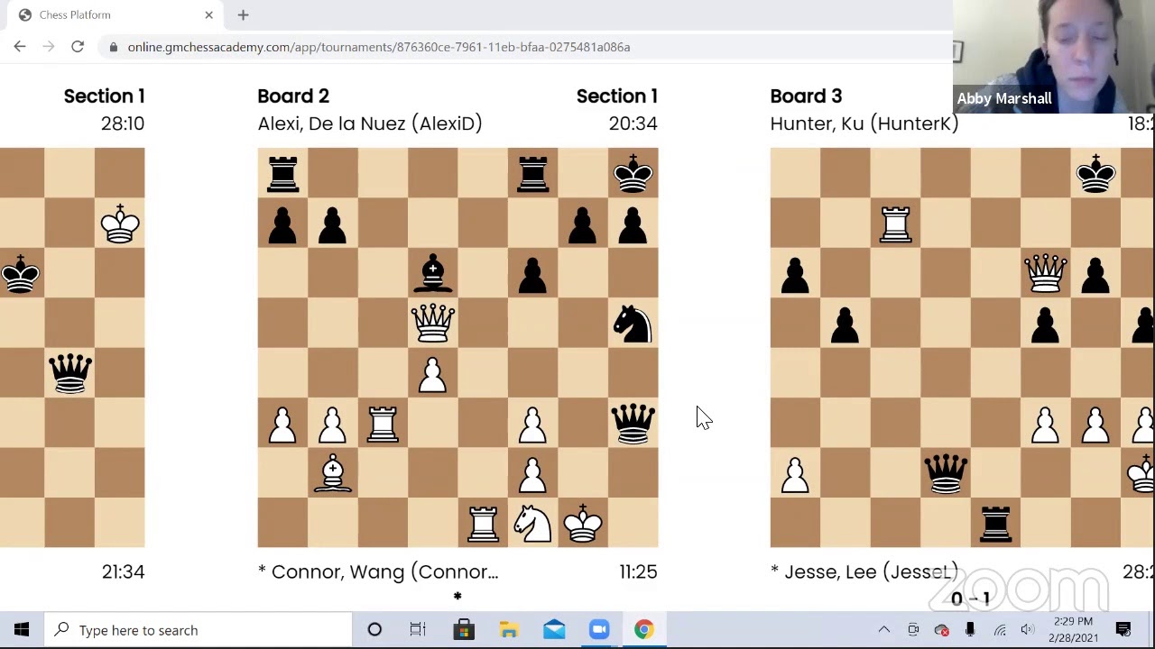 Feb 28 GM Chess Tournament Commentary - YouTube