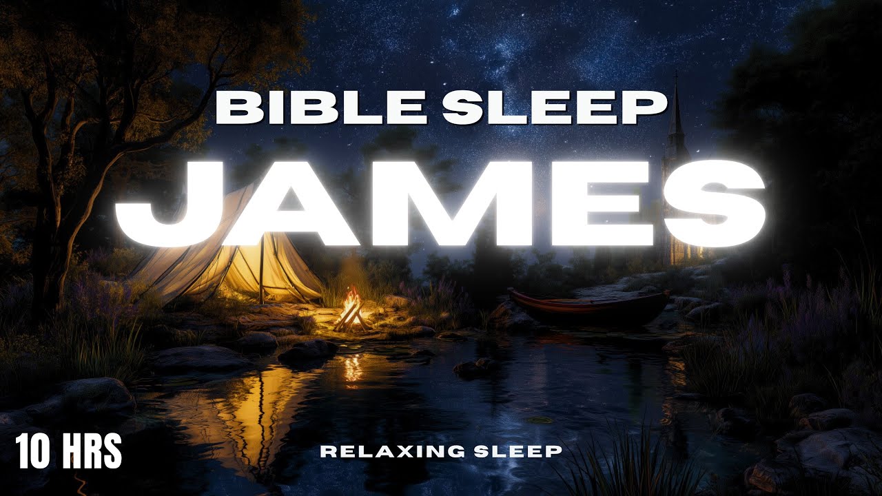 LIVE All Night: Fall Asleep with Book of James - Peaceful Bible Reading ...