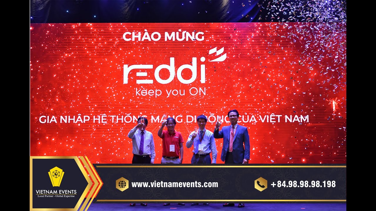 REDDI LAUNCHING NEW VIETNAM'S MOBILE NETWORK - YouTube