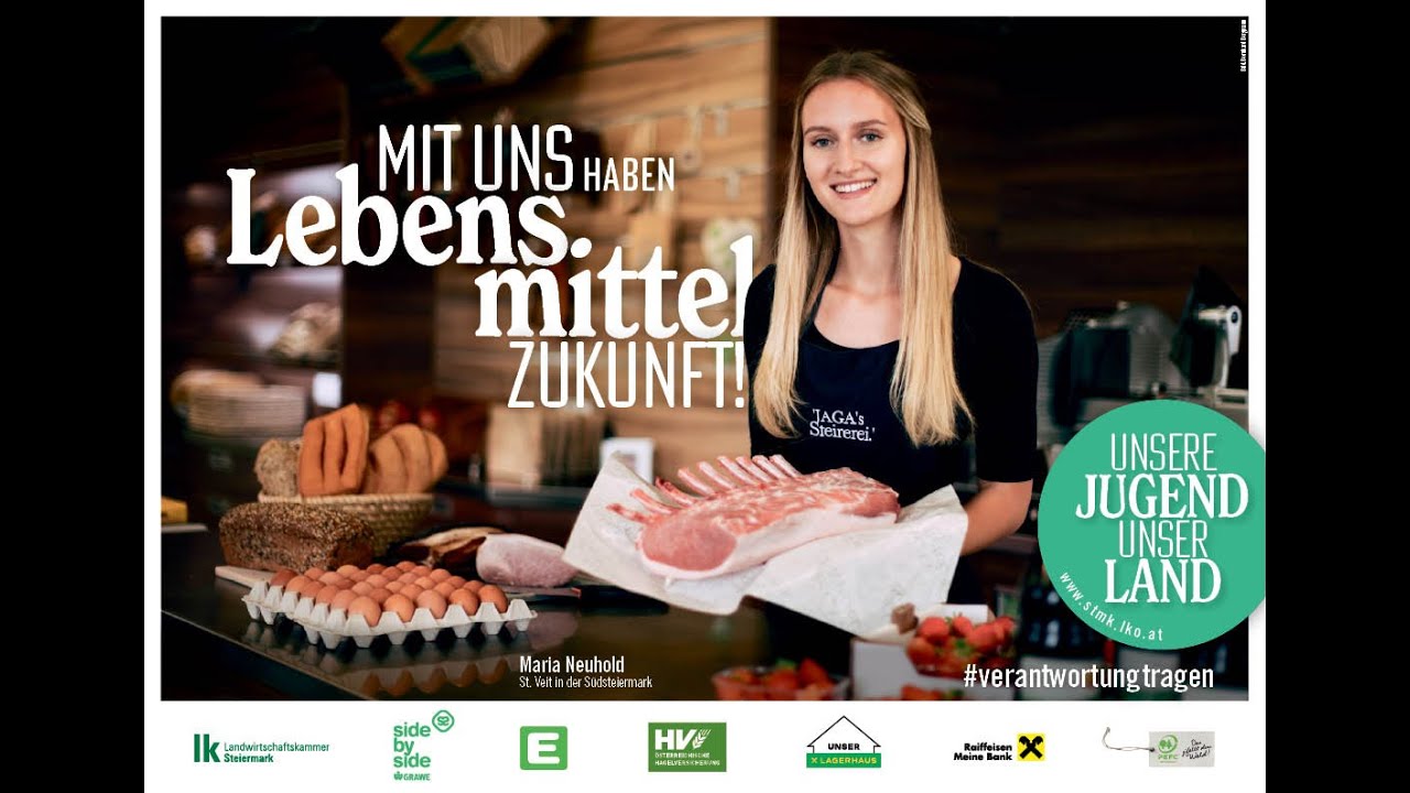 Mit Maria Neuhold haben Lebensmittel Zukunft - YouTube