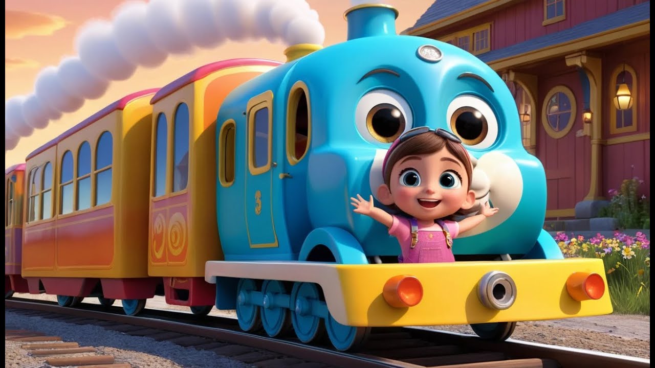 Pancake Train Goes Choo Choo | Yummy Breakfast Song for Kids | Fun ...