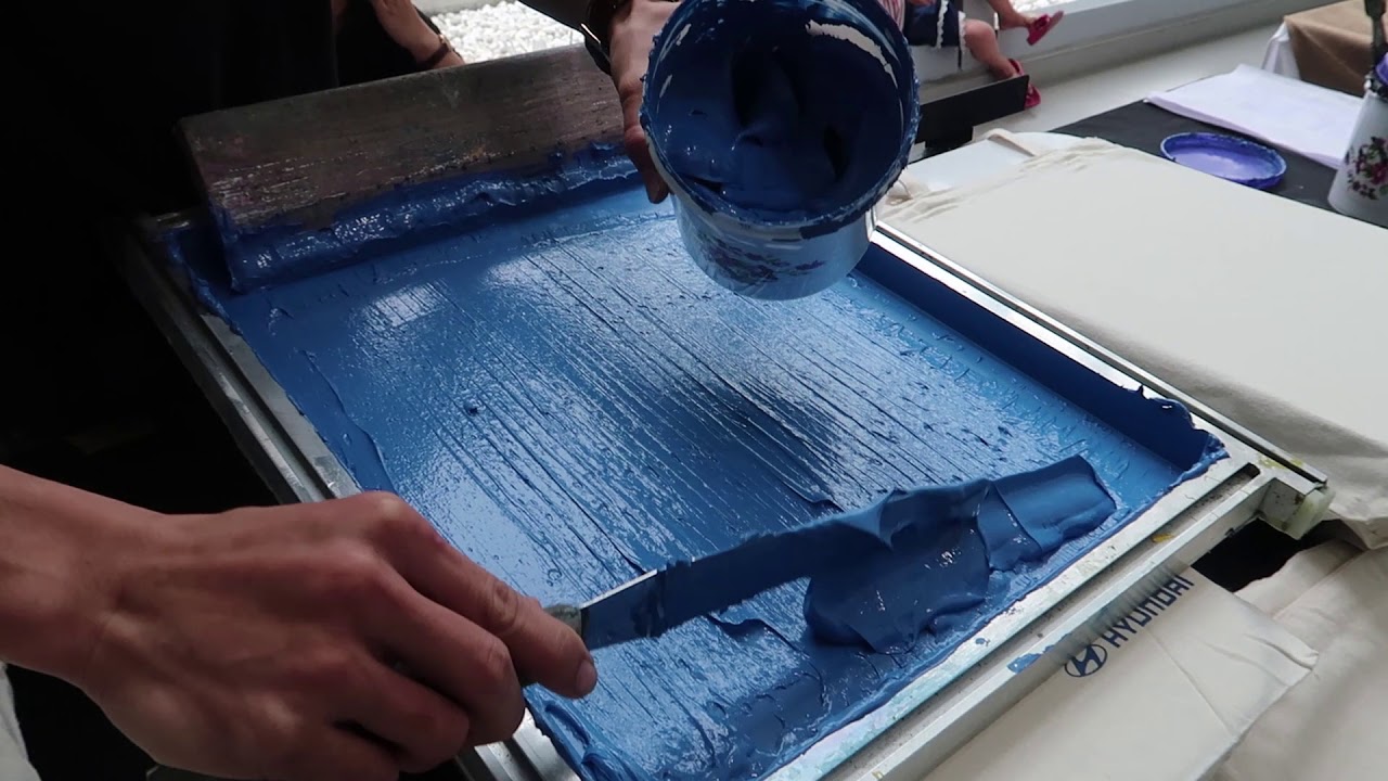 SILKSCREEN PRINTING YouTube SILKSCREEN PRINTING YouTube