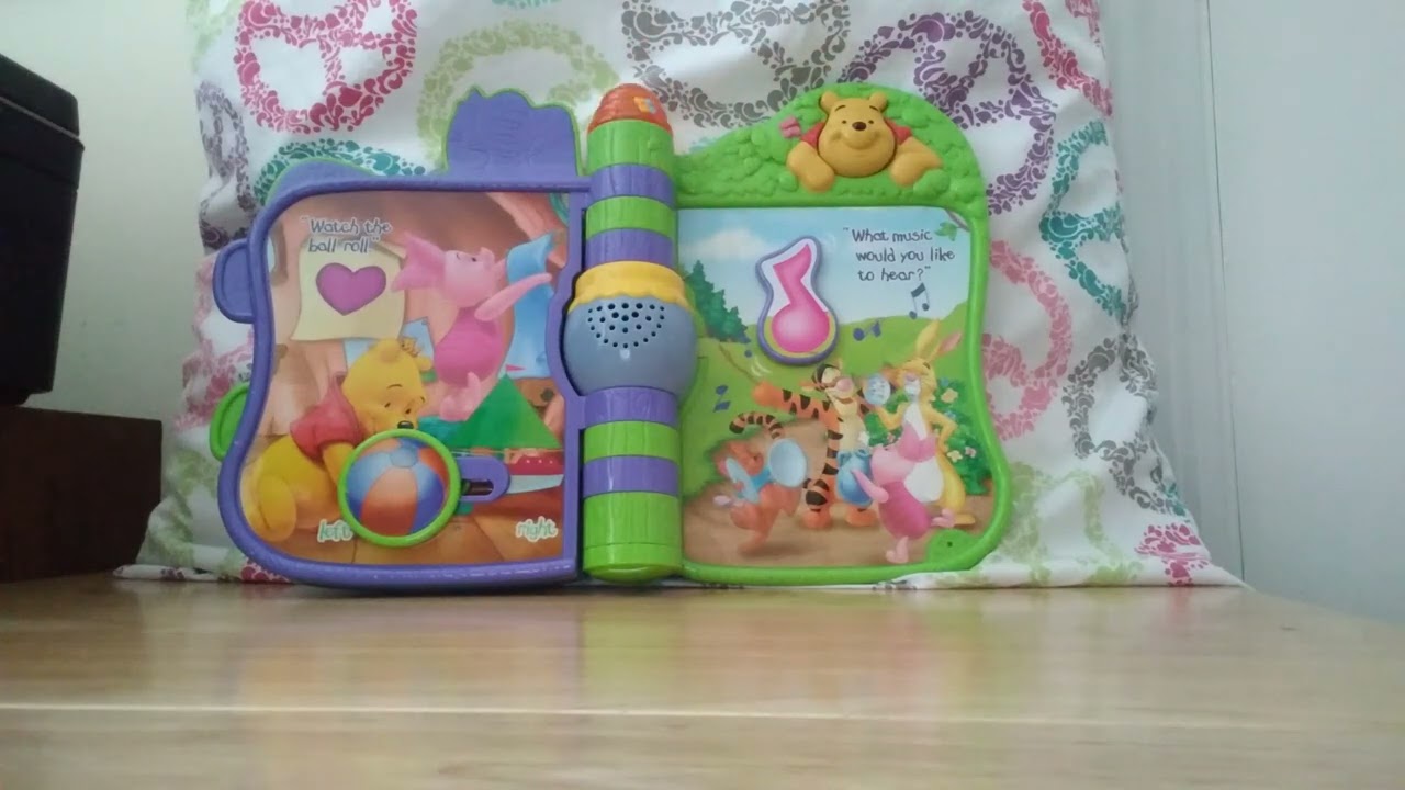 vtech winnie the pooh slide and learn storybook music only 2005 - YouTube