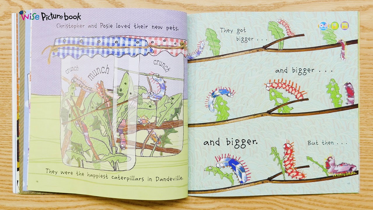연두비 와이즈 픽처북 45 Christopher’s Caterpillars - YouTube