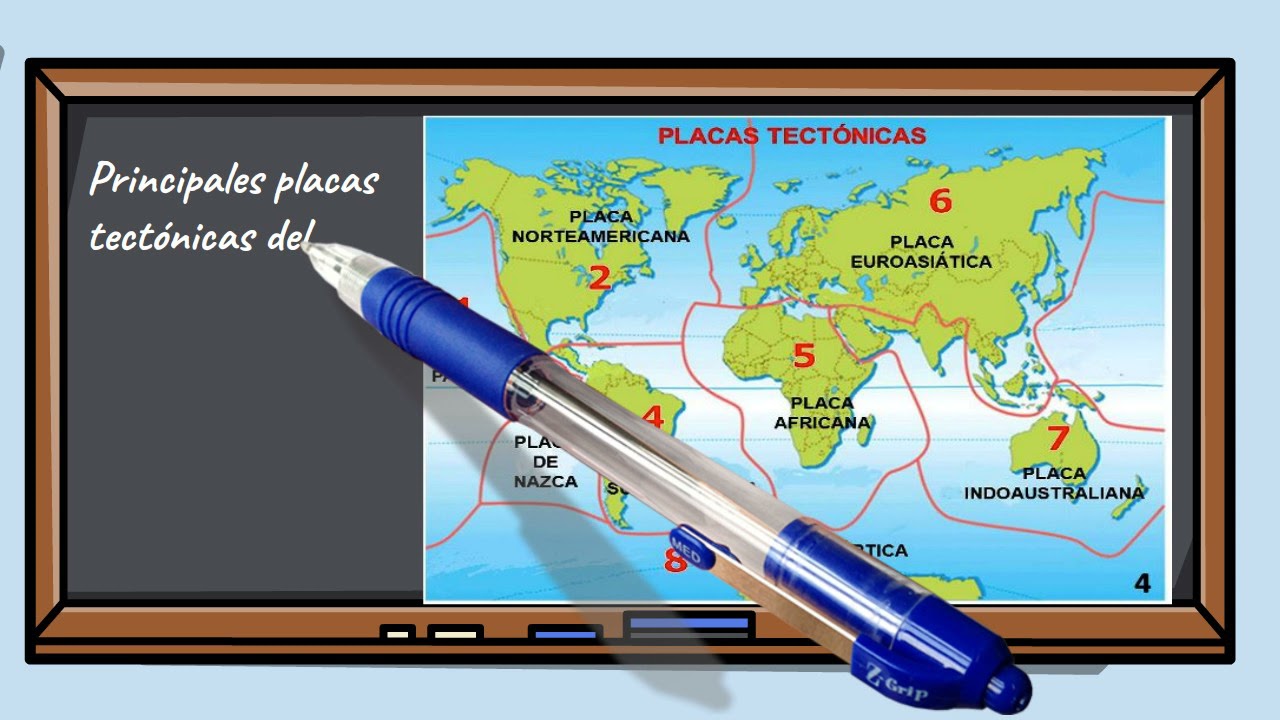 Ilustrar las placas tectónicas de Nazca y Sudamericana - YouTube