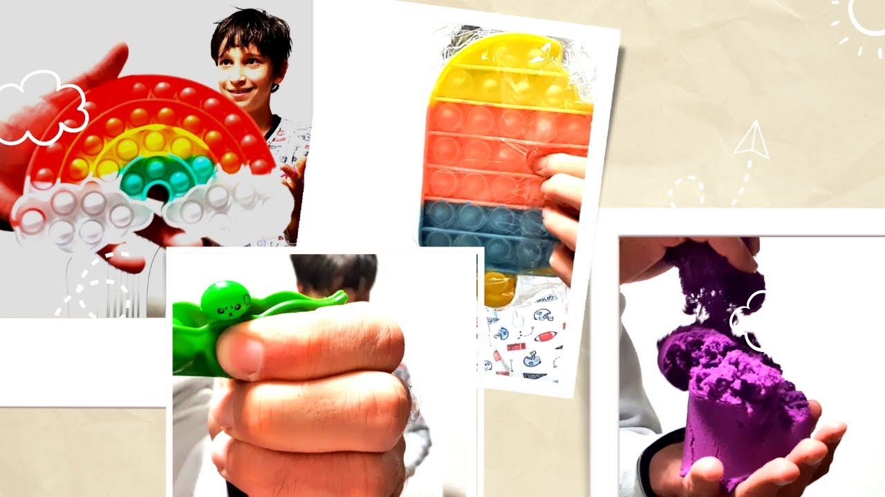 NEW!!! MOSTRANDO NOSSOS FIDGET TOYS. UNBOXING DE FIDGET TOYS | MUITO ...