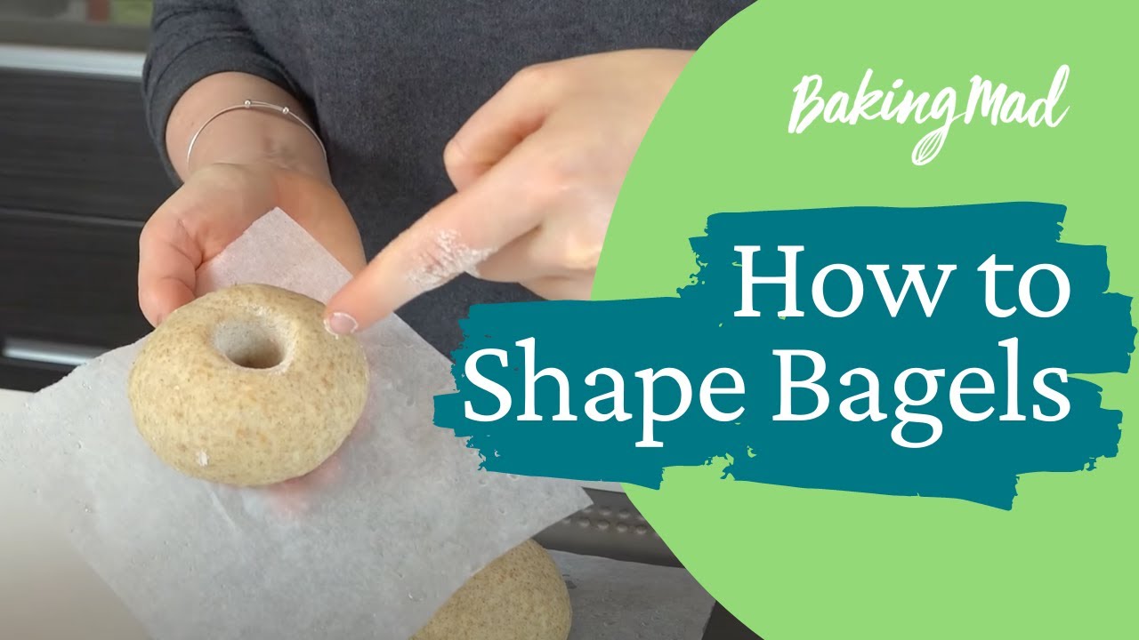 How to Shape Bagels | Baking Mad - YouTube