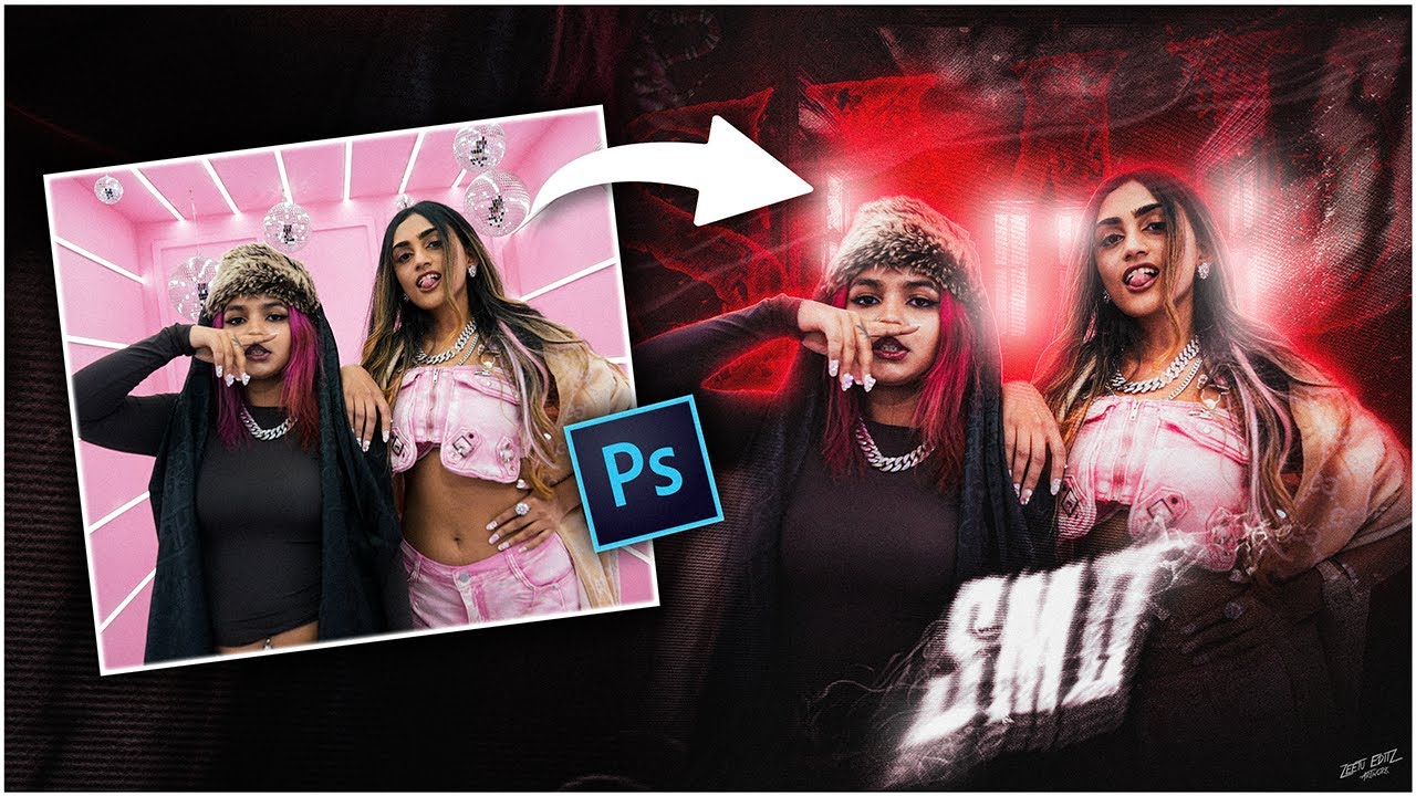 How to Create INSANE COVER ART for Rap Song | Speed ART - YouTube
