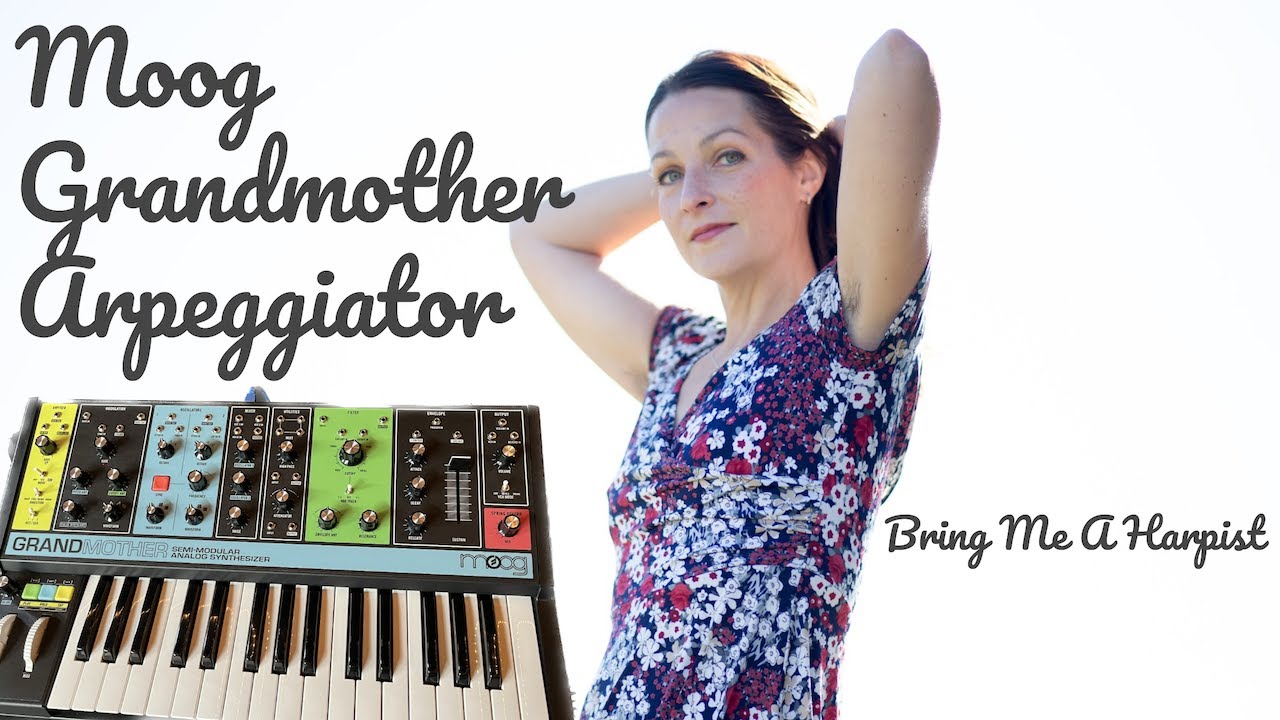 Moog Grandmother Arpeggiator - Valhalla Delay - Moog Moogerfooger - YouTube