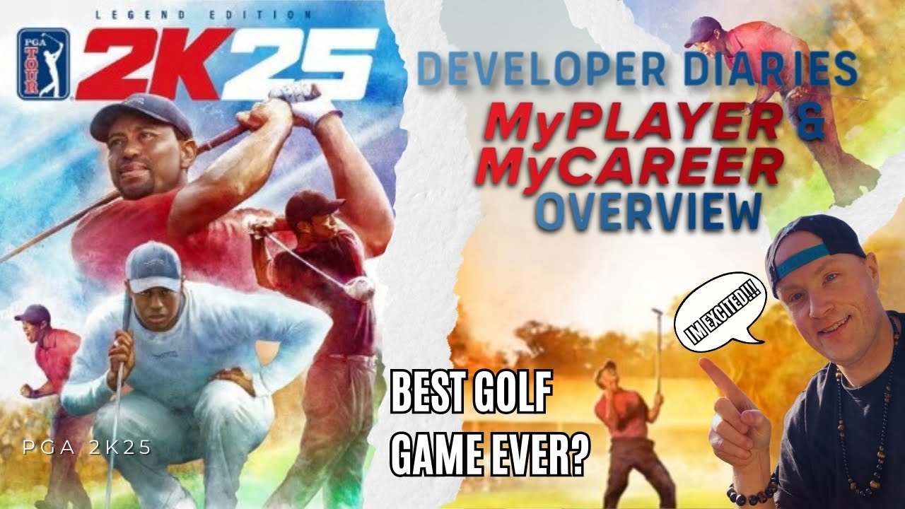 Will This Be The Best Golf Game Ever? NEW PGA TOUR 2k25 Dev Diary! NEW Gameplay Looks & More ...