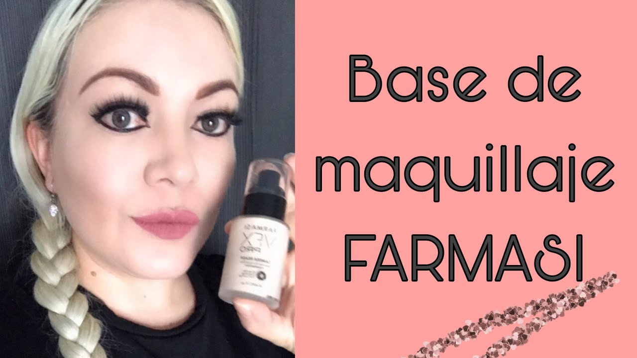 Base de maquillaje FARMASI - YouTube