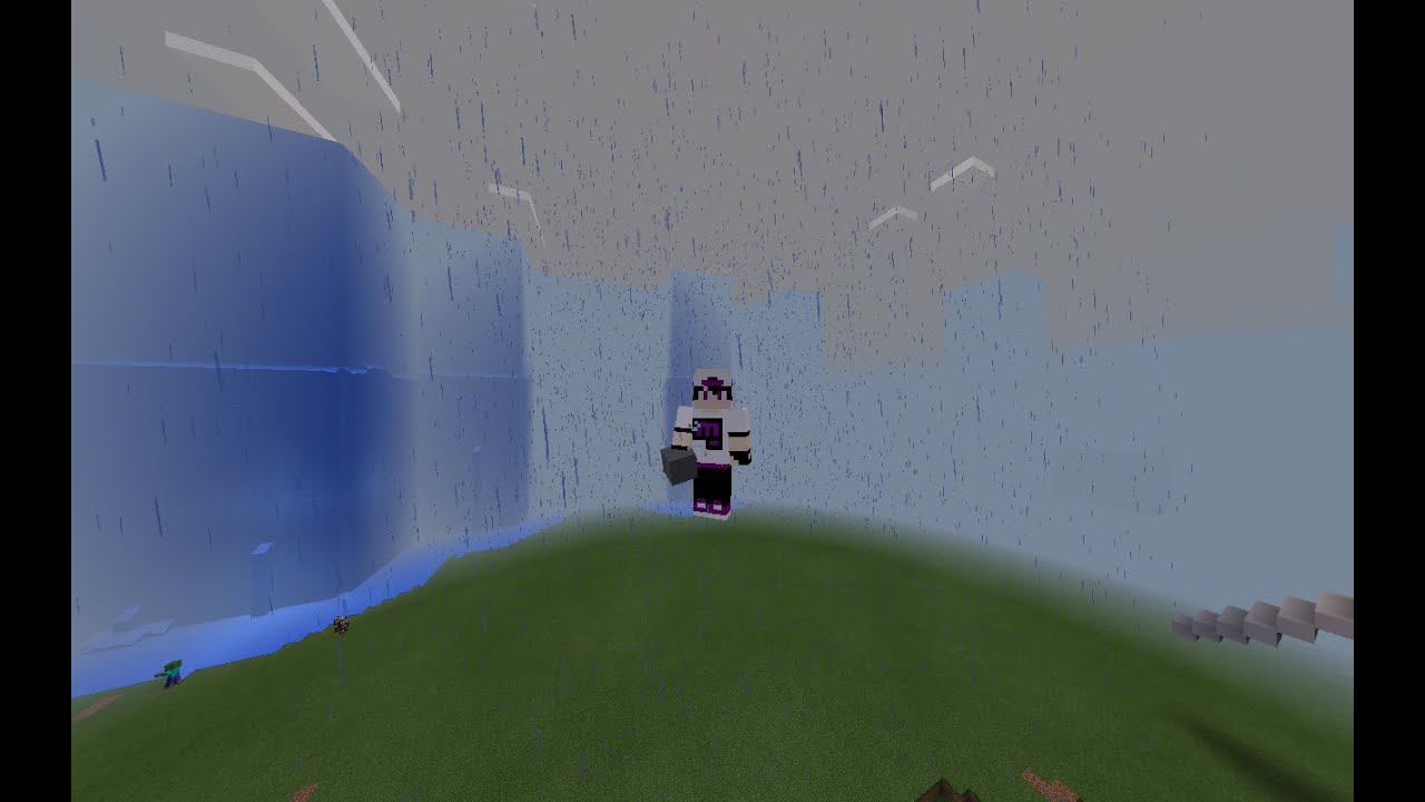 Minecraft Statue Tutorial: Purple Brofist Guy - YouTube