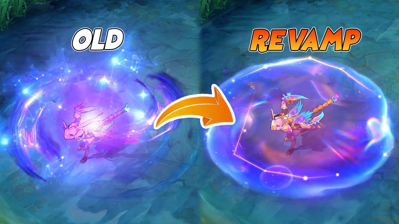 Helcurt Revamp Zodiac Scorpio Skin VS OLD Skill Effects - YouTube