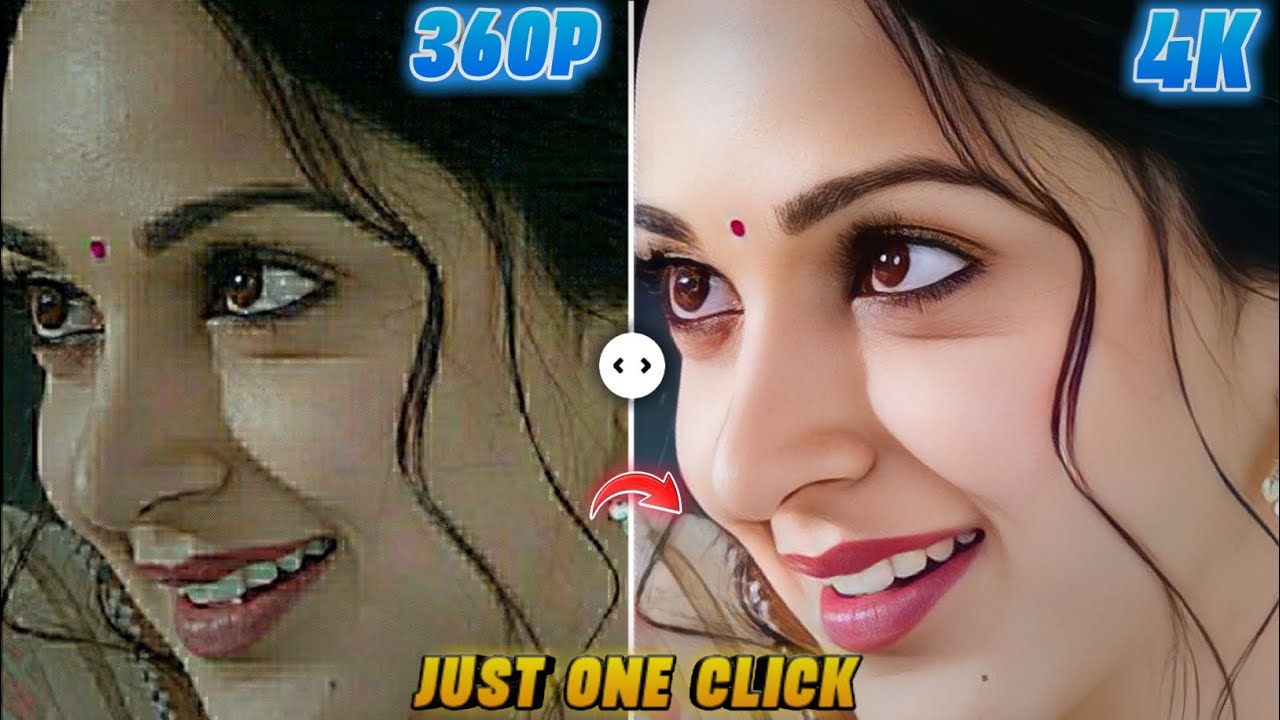 How To Convert Normal Video To 4K HD Video | Trending Smooth HD Video ...