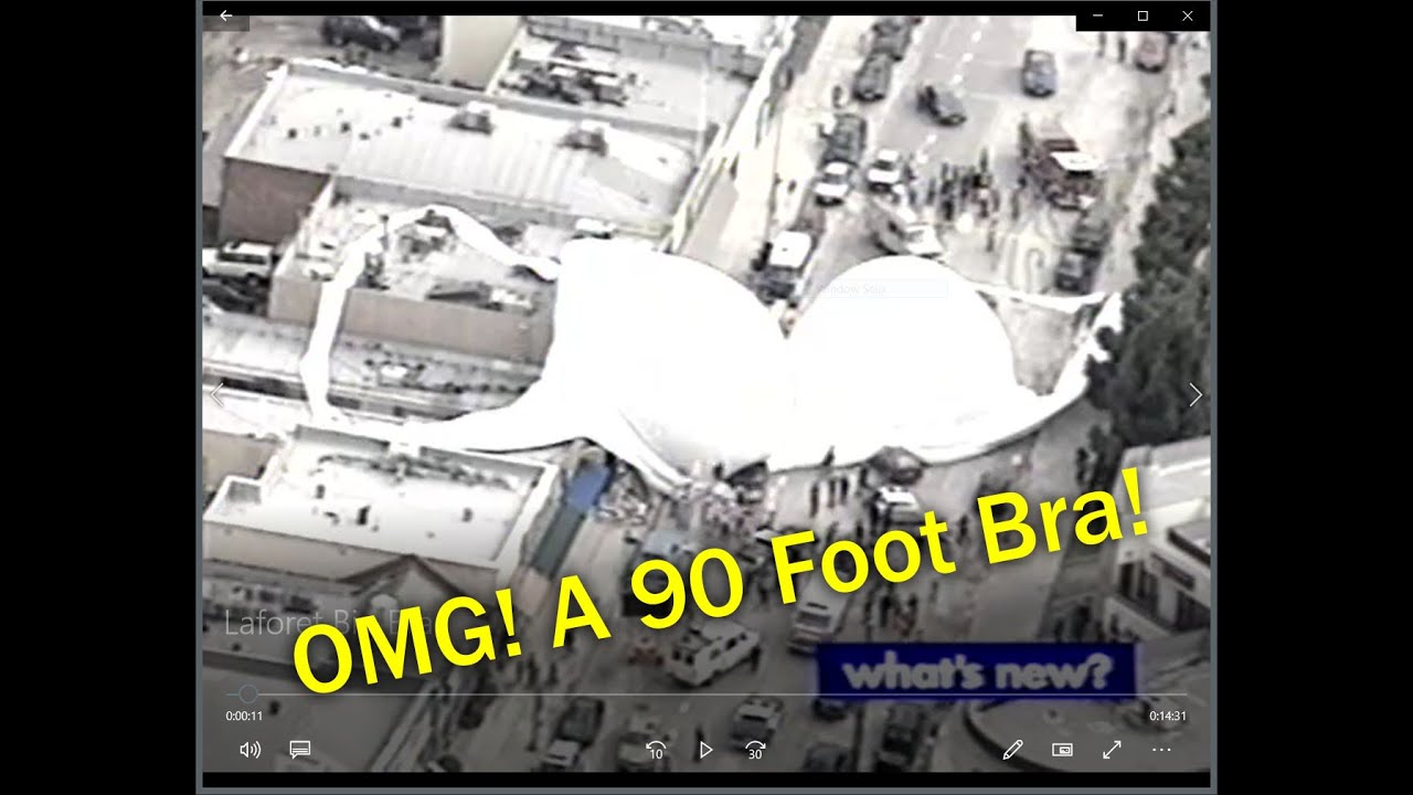 Laforet Big Bra Commercial Spots with News and Talkshow Coverage 2001 ...