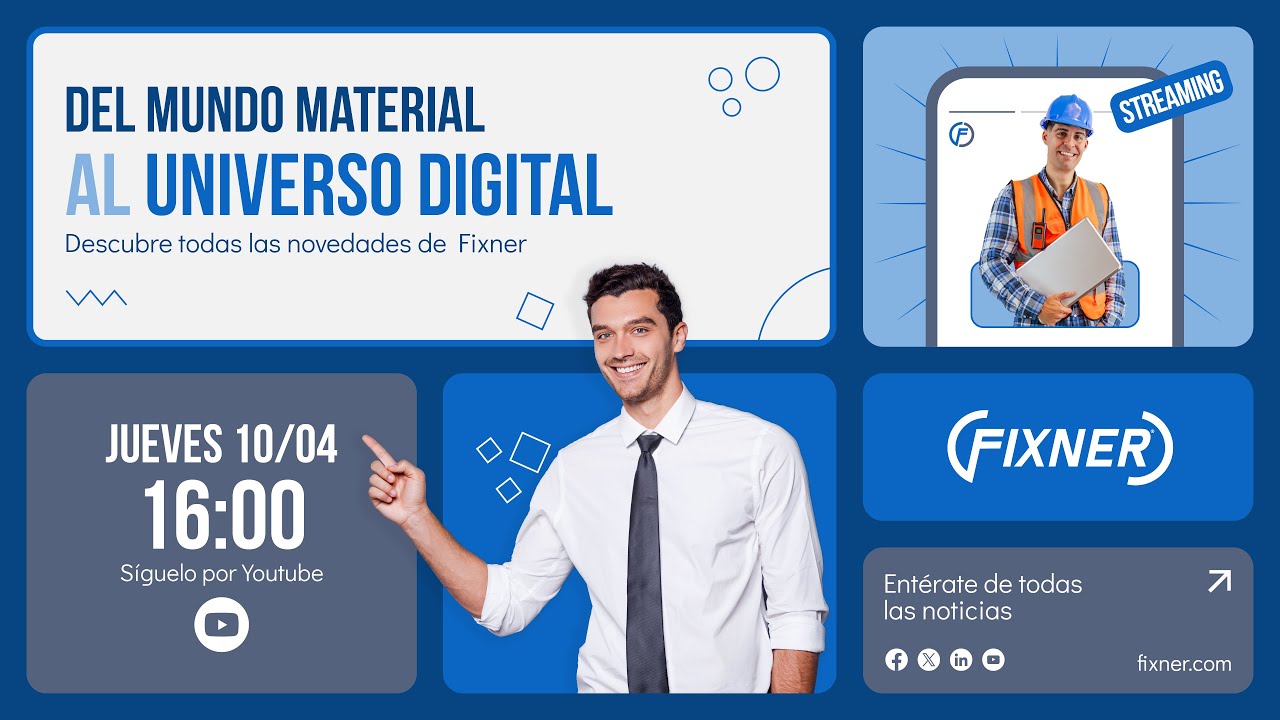 Del mundo material al universo digital | Fixner - YouTube