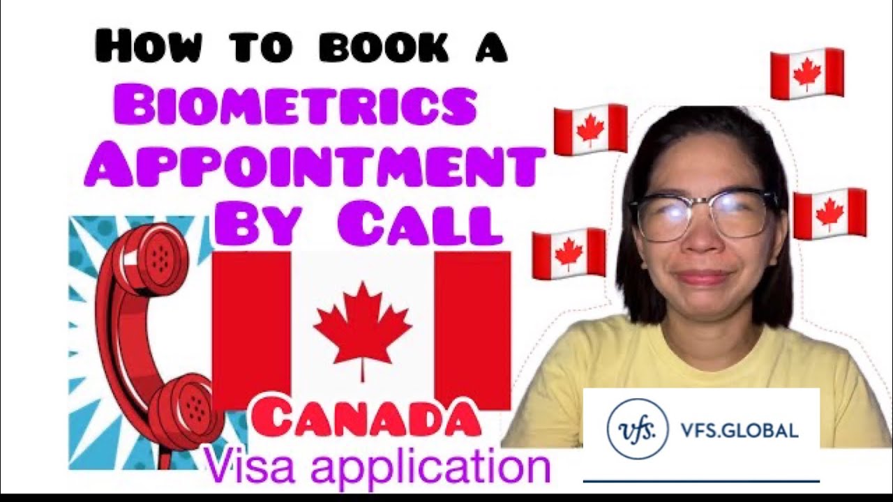 BIOMETRICS APPOINTMENT BY CALL EASY STEPS 2023 #buhaycanada - YouTube