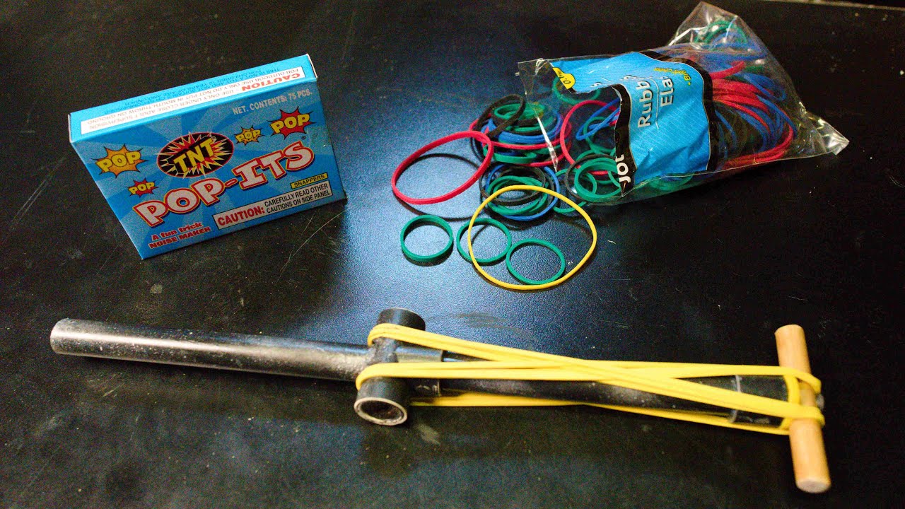 Making a Simple Launcher For Fun Snaps Bang Snaps or Pop Its - YouTube