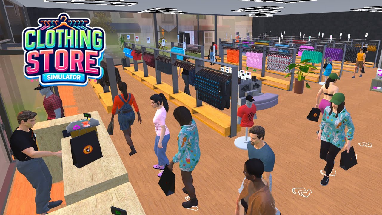 Clothing Store Simulator - Expanding and Reorganizing [E9] - YouTube