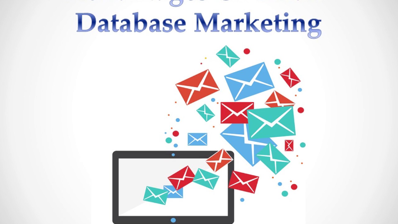Advantages Of Email Database Marketing - YouTube
