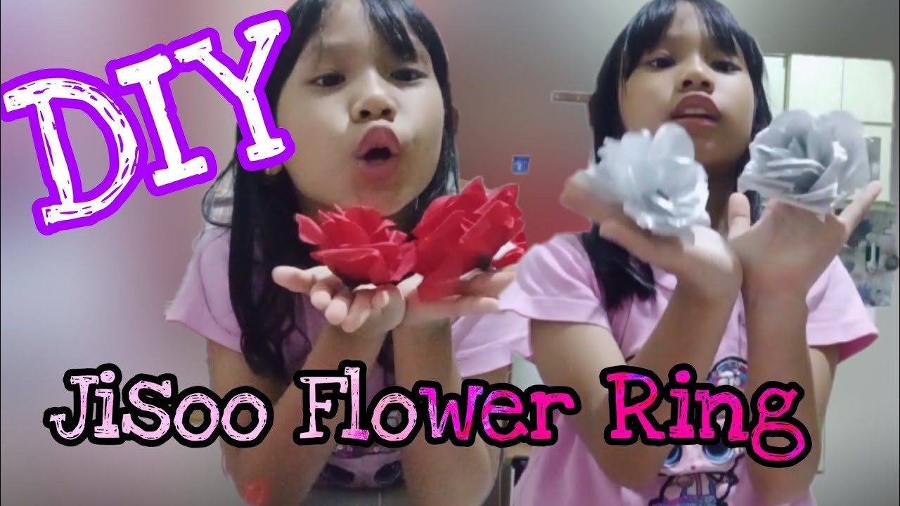 DIY- Jisoo Flower Ring - YouTube