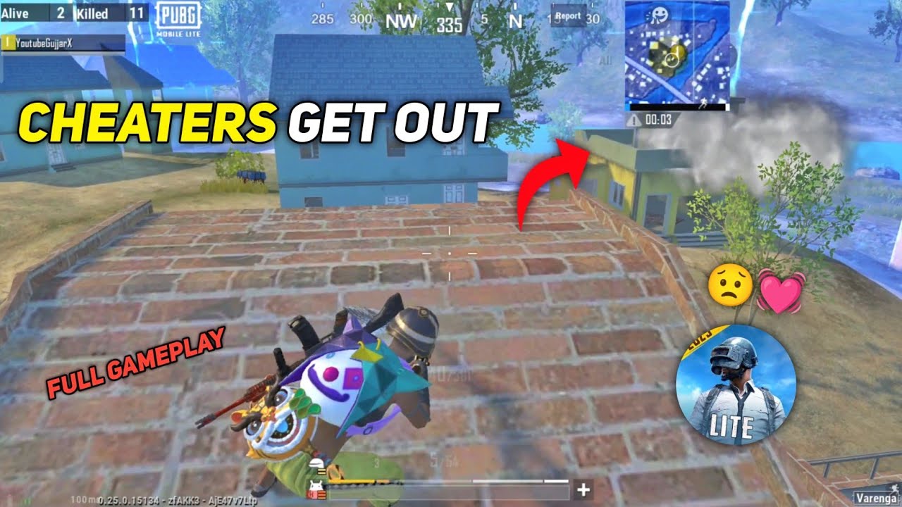GET OUT CHEATERS 😡 FROM PUBGLITE | NEW 1v4 FULL GAMEPLAY PUBG MOBILE ...