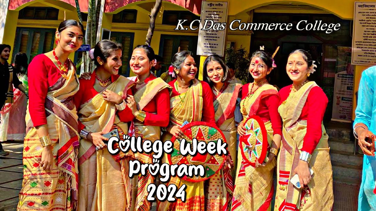 College Week Program 2024 II Cultural Rally Competition II K.C Das ...