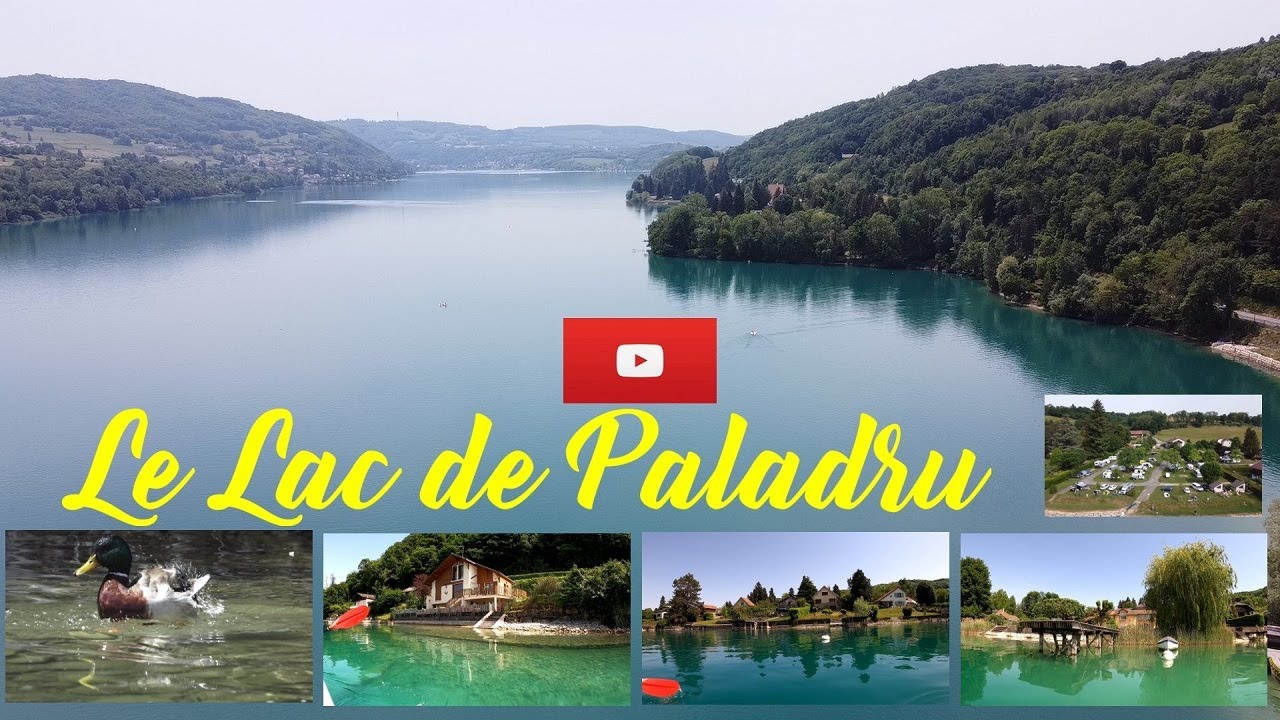 Le magnifique lac de Paladru est surnommé le lac bleu - YouTube
