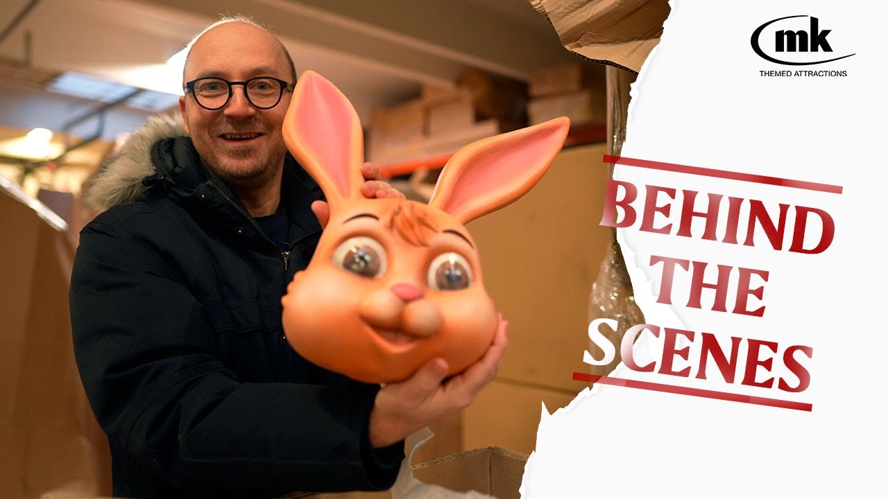 Exclusive behind the scenes footage of Easter theming for Amusement ...