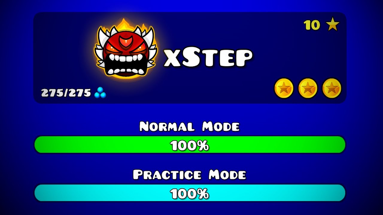 XSTEP, НО ЕГО УЛУЧШИЛИ ИГРОКИ | GEOMETRY DASH - YouTube