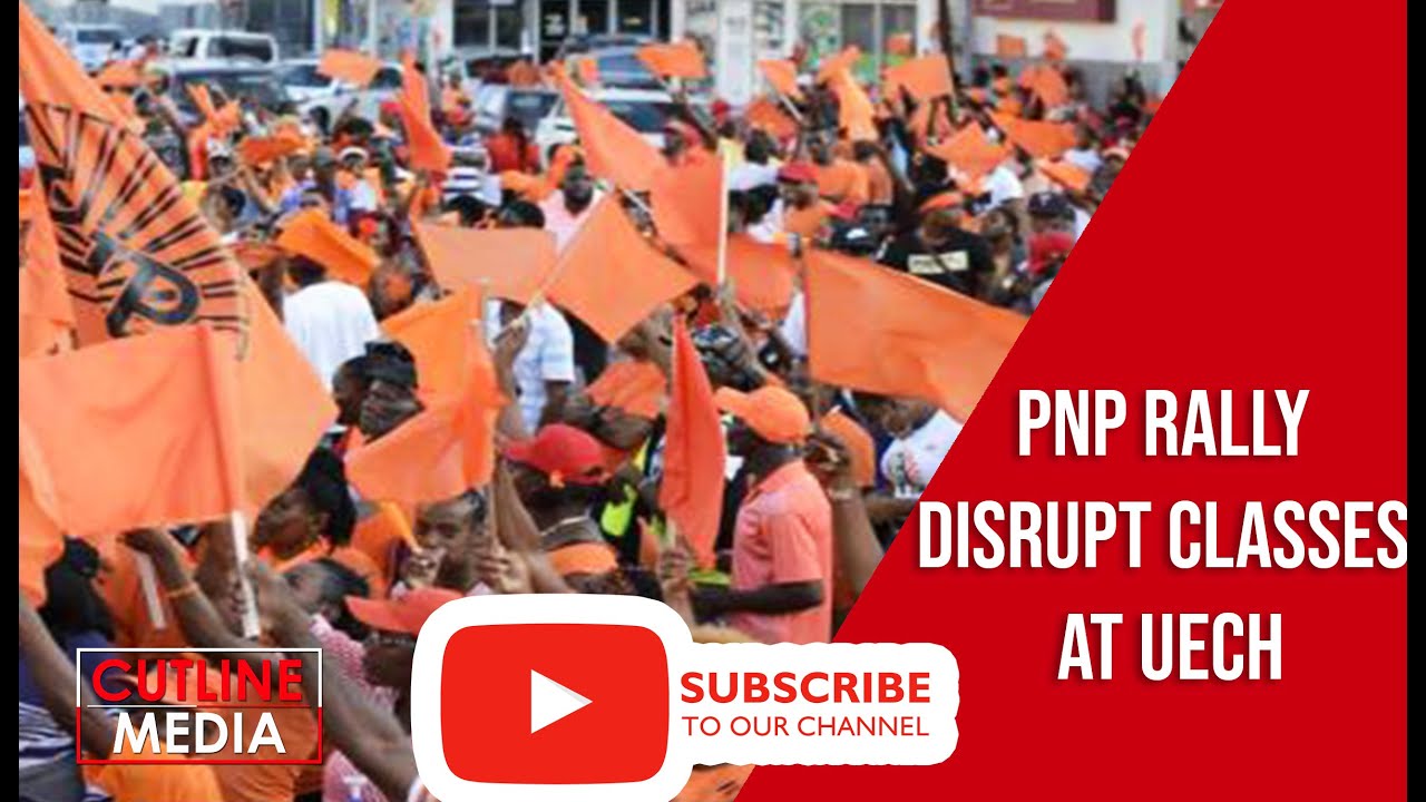 PNP Rally Disrupts Classes At UTech (Voxpop Feedback) - YouTube