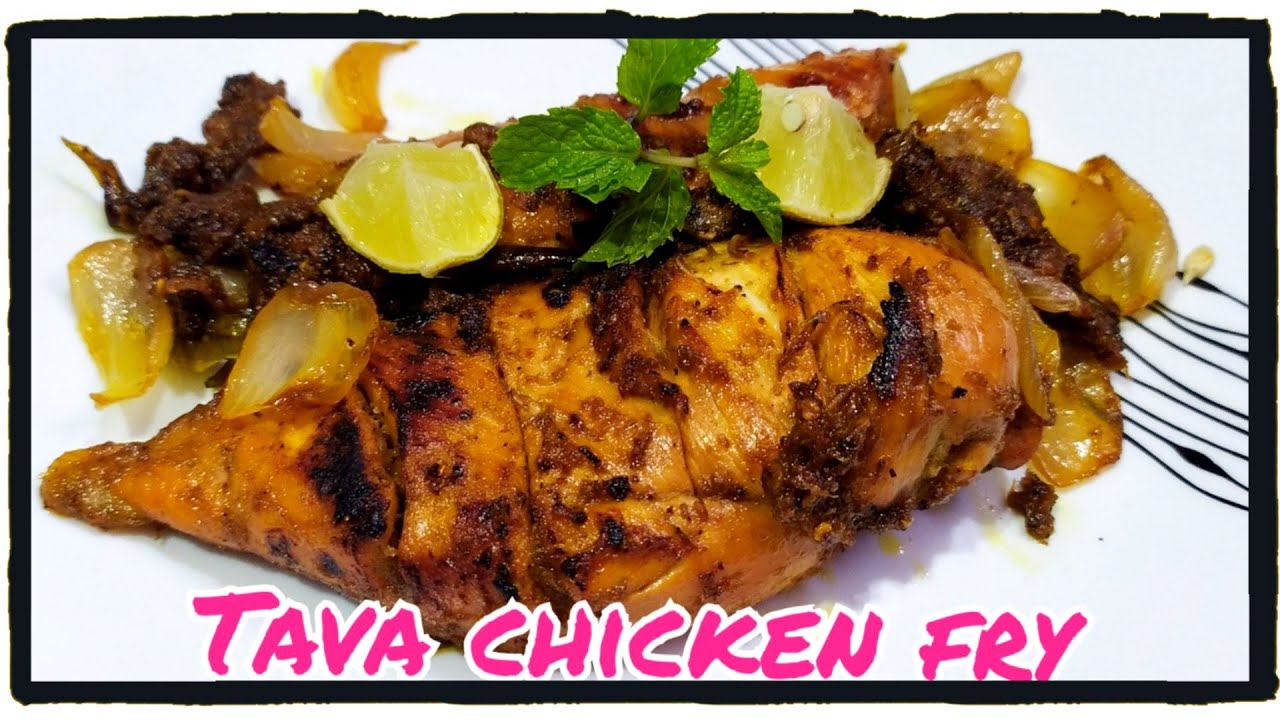 Tava chicken fry on different style||Ramzaan special recipe(iftari)||by ...