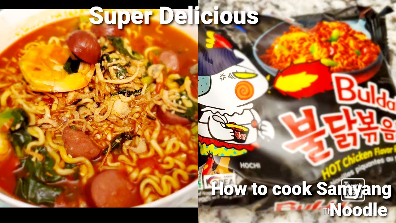 My Delicious Samyang Noodle |Quick cooking| Mie Samyang ku yang Lezat ...
