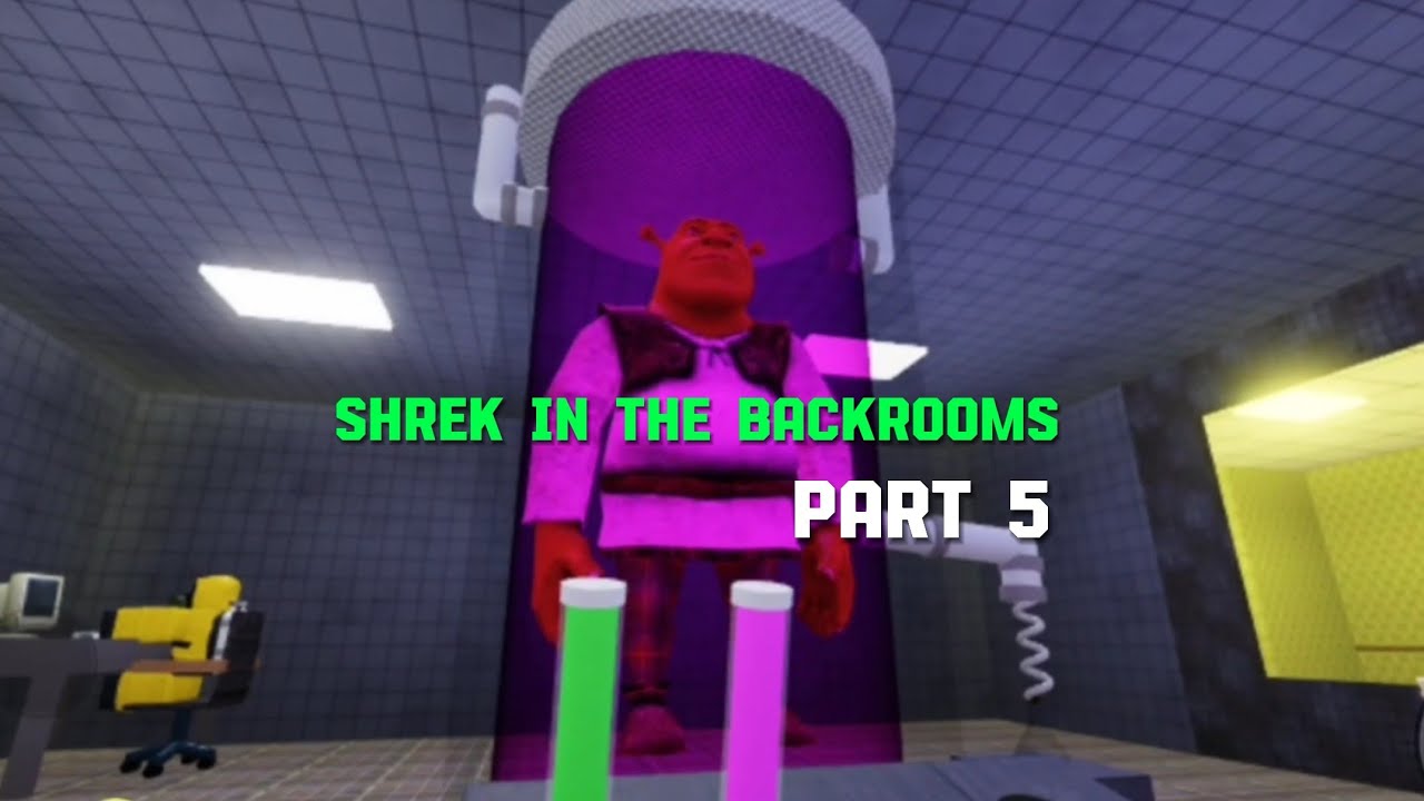 the lab experiment shrek - Roblox Shrek in the backrooms Part 5 - YouTube