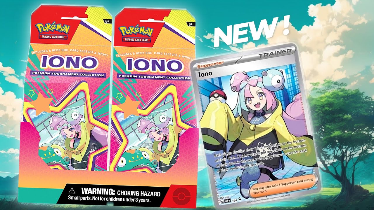 It Finally Arrived - Unboxing Pokemon's New Premium Iono Box - YouTube