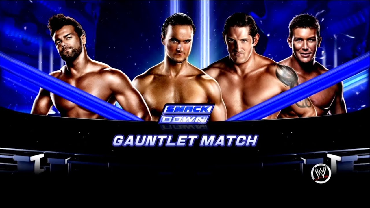 WWE 13 Gauntlet: Justin Gabriel VS Drew McIntyre, Wade Barret, & Ted ...