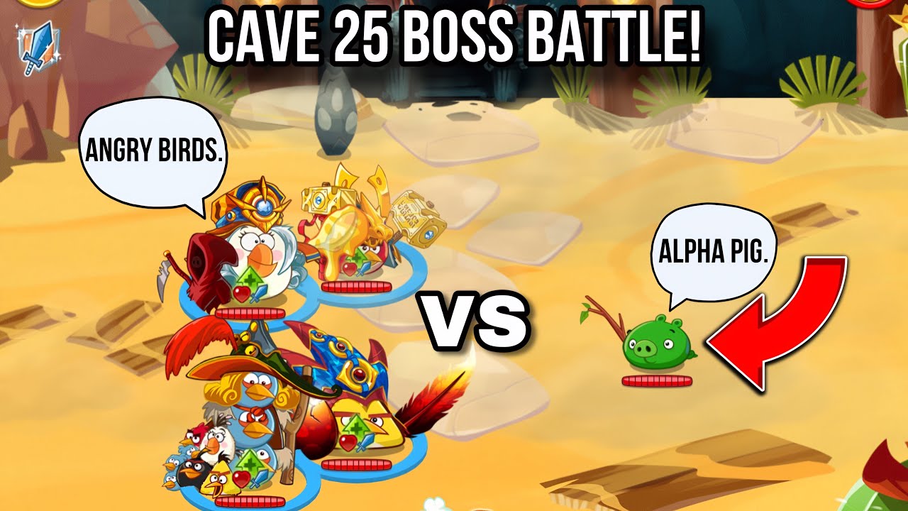 How to defeat alpha pig within 5 minutes! [Angry birds epic] - YouTube