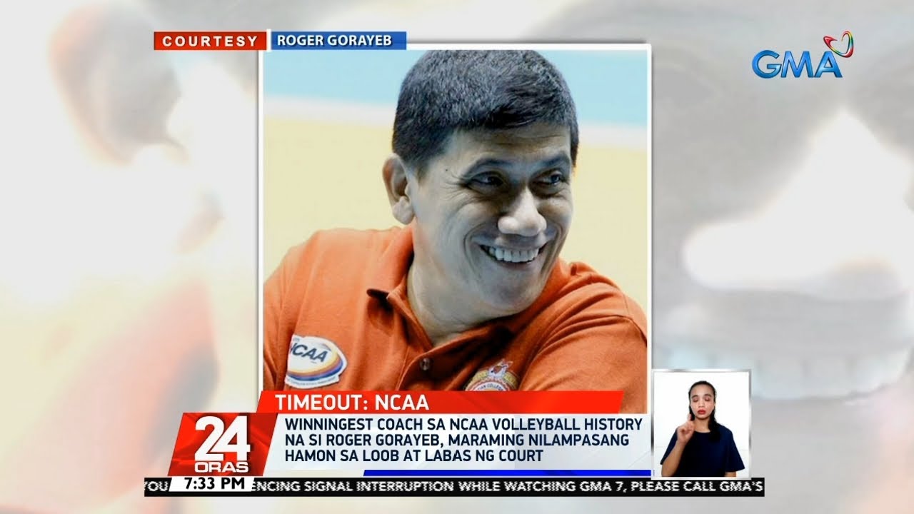 NCAA coach Roger Gorayeb moved to tears while recalling battle with ...
