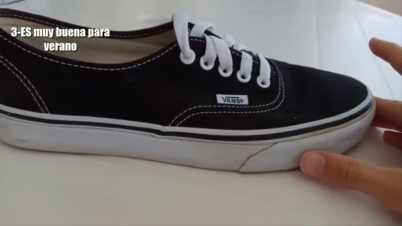 Review VANS AUTHENTIC en español | Todo Sobre streetwear - YouTube