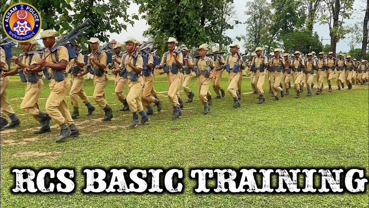 RCs Basic Training Video 2023 | Training Video of Assam Police - YouTube