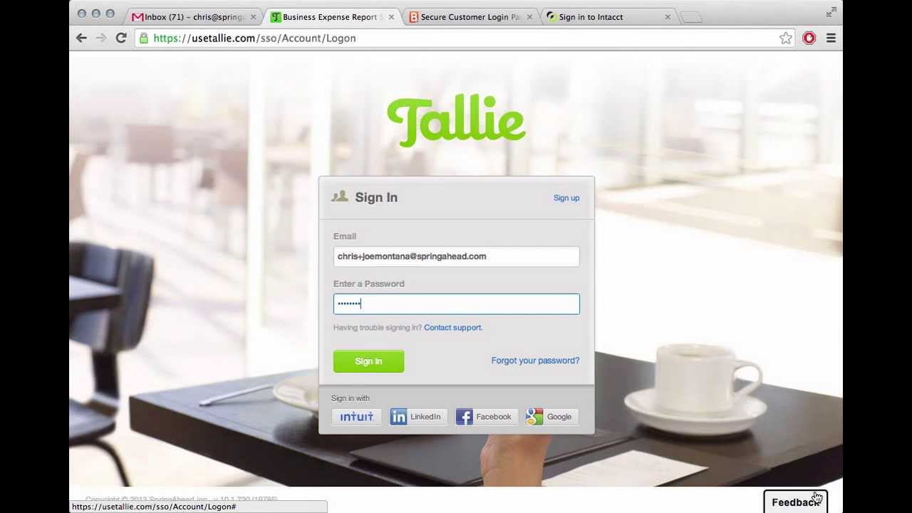 Tallie Product Demo: Seamless Delivery of Expense Reports to Bill.com ...