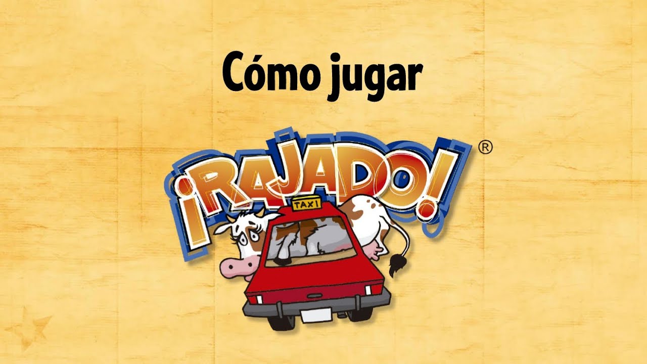 ¡Rajado! Cómo jugar. Juego de Mesa. Costa Rica. - YouTube